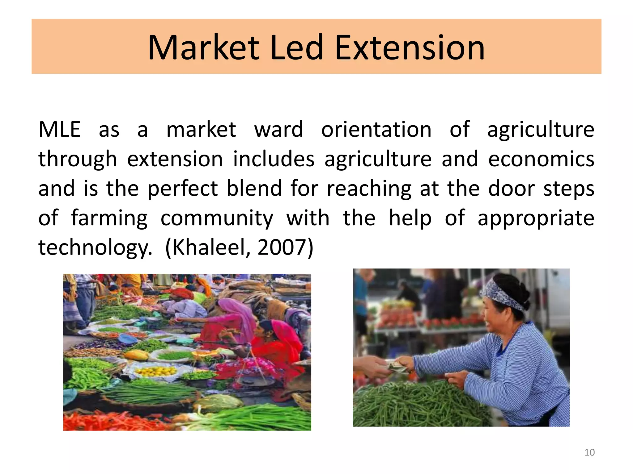 Research-Extension-Farmer-Market Linkage | PPTX