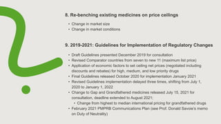 Refocus PMPRB “Back to the Future”: Part One. | PPT