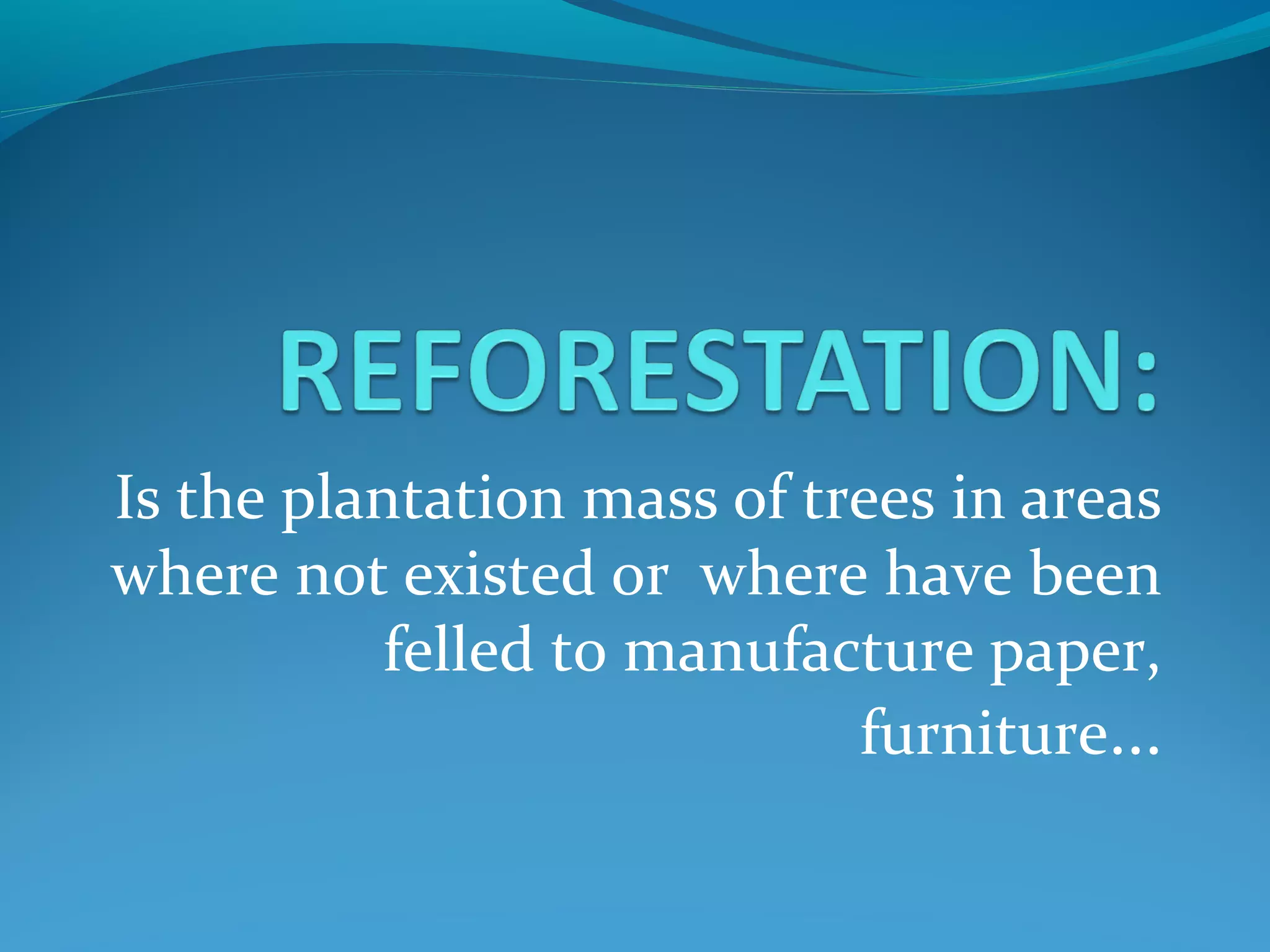 Reforestation | PPT