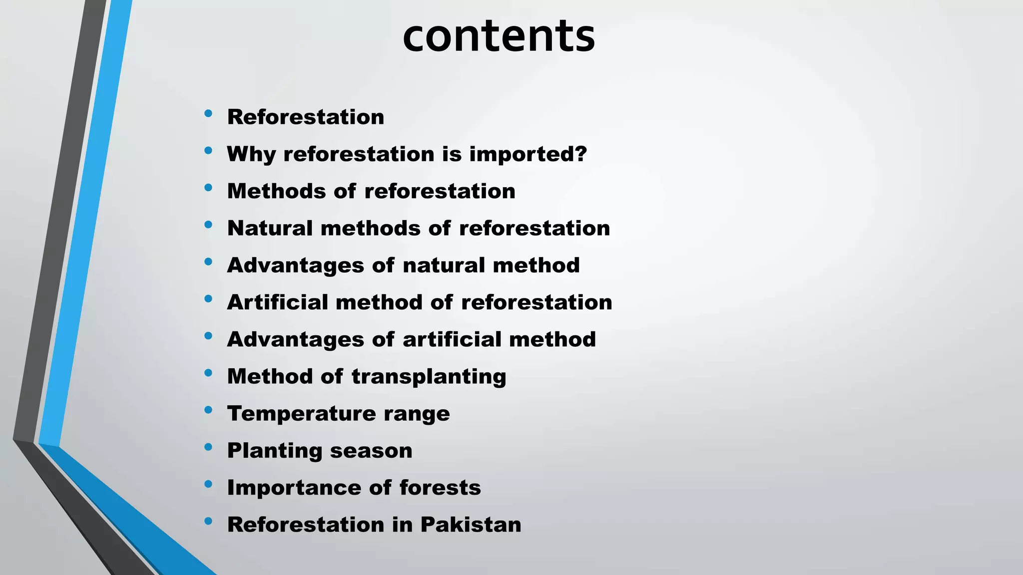 Reforestation | PPTX