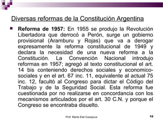 Reforma de la constitución | PPT