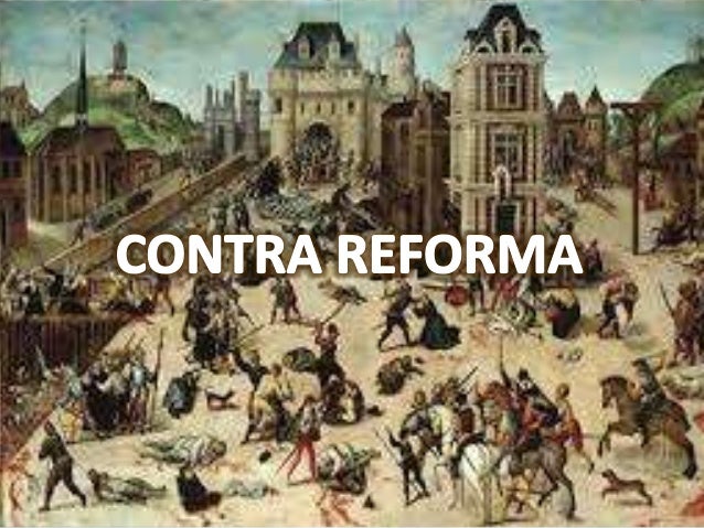 Historia de la cultura: Reforma y Contrarreforma