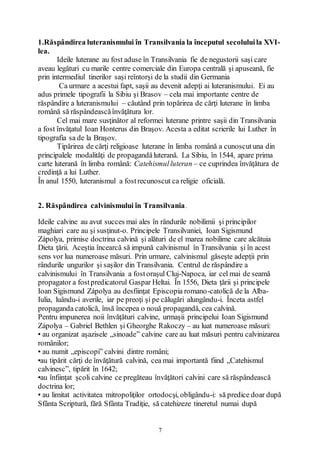Reforma şi contrareforma | DOCX