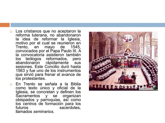 Reforma protestante y contrarreforma católica octavo | PPTX