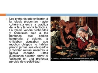 Reforma protestante y contrarreforma católica octavo | PPTX