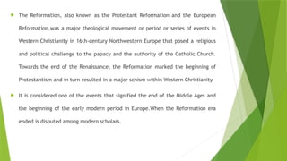 Reformation.pptxhbvbbbbbvvfgghhhvgggggggg | PPTX