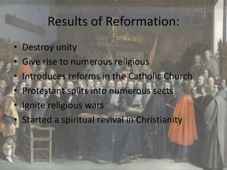 Reformation and Religious Wars Part 3 | PPT