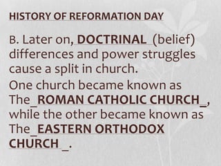 Reformation day powerpoint | PPTX