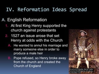 Reformation ideas spread | PPTX