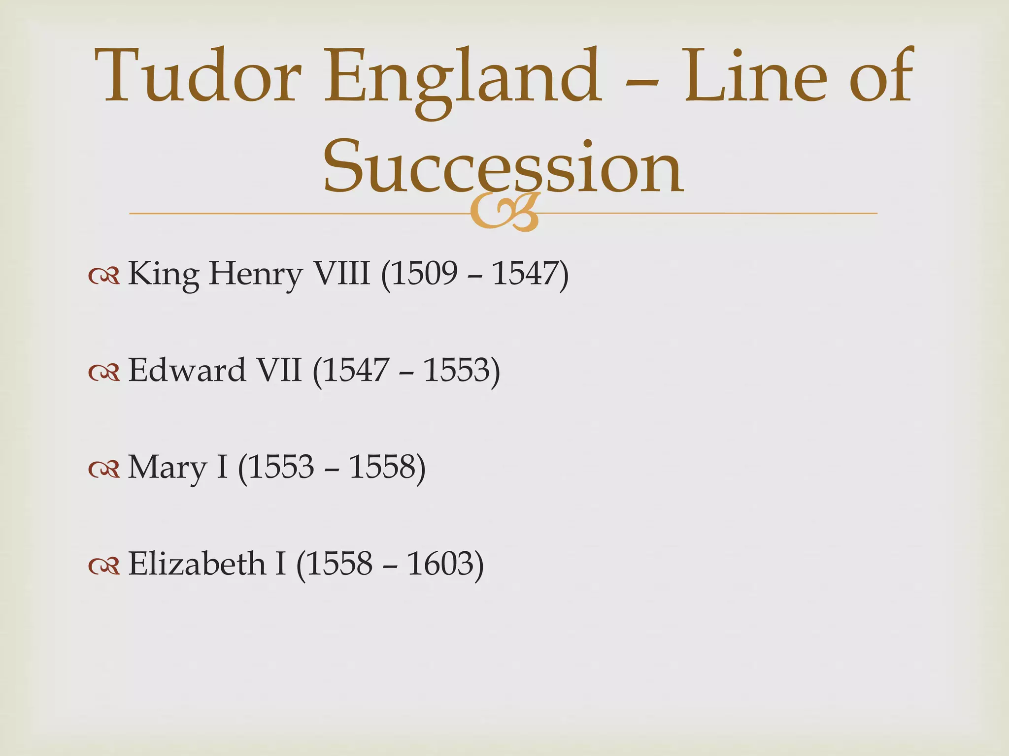 The Reformation in England | PPTX