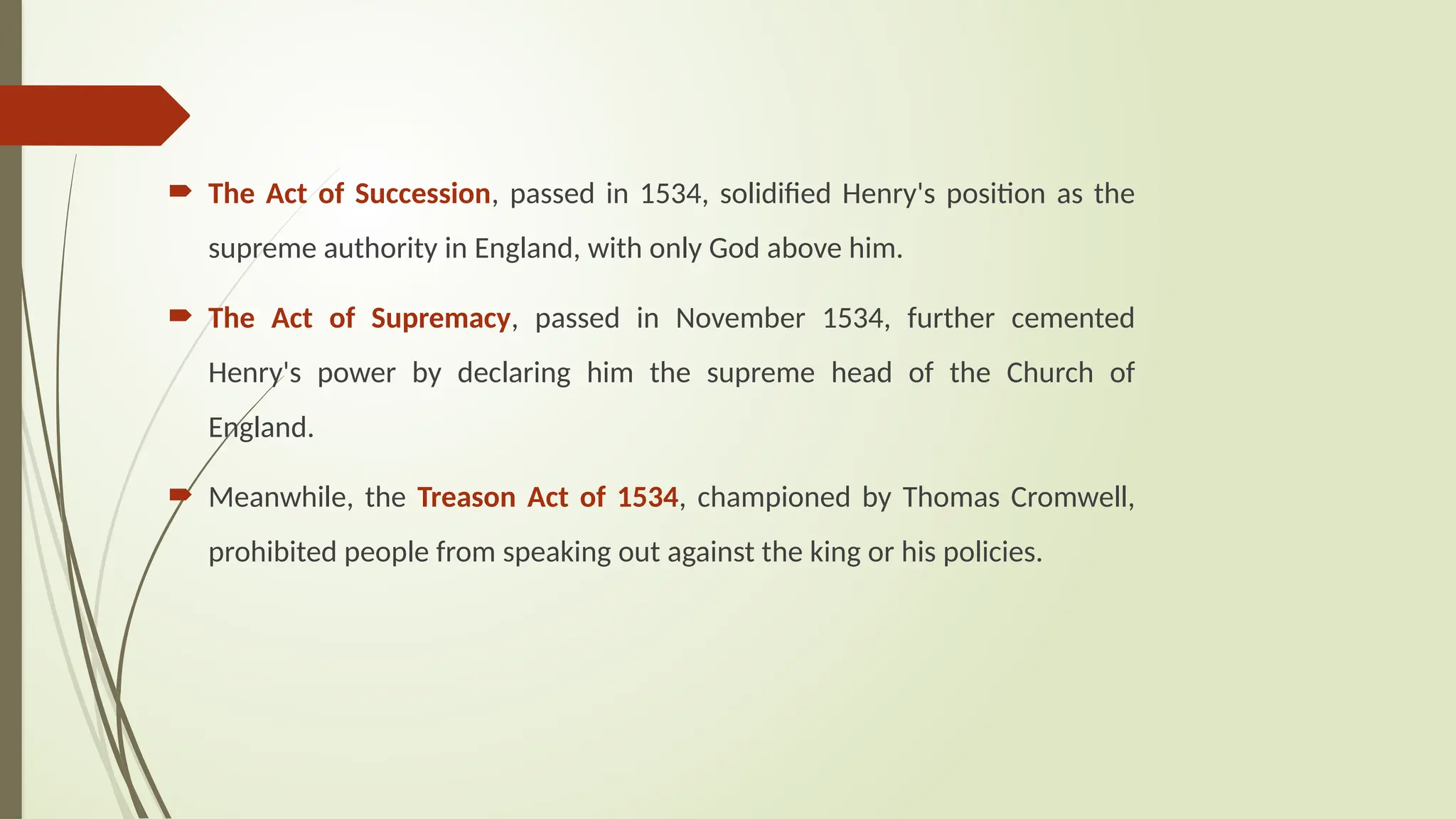 Reformation in England : Causes and Consequences | PPTX