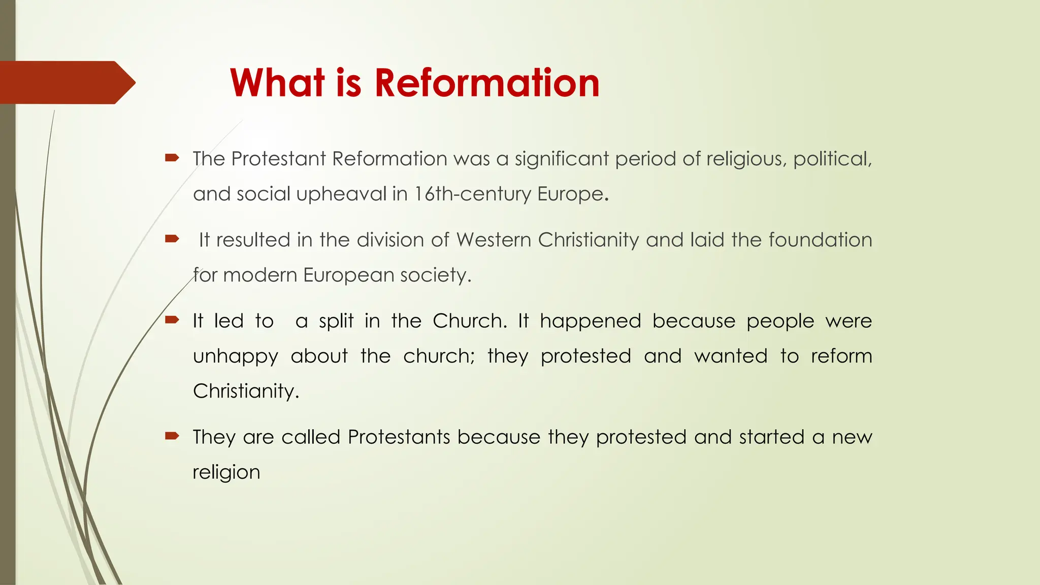 Reformation in Germany : Role Of Martin Luther | PPTX