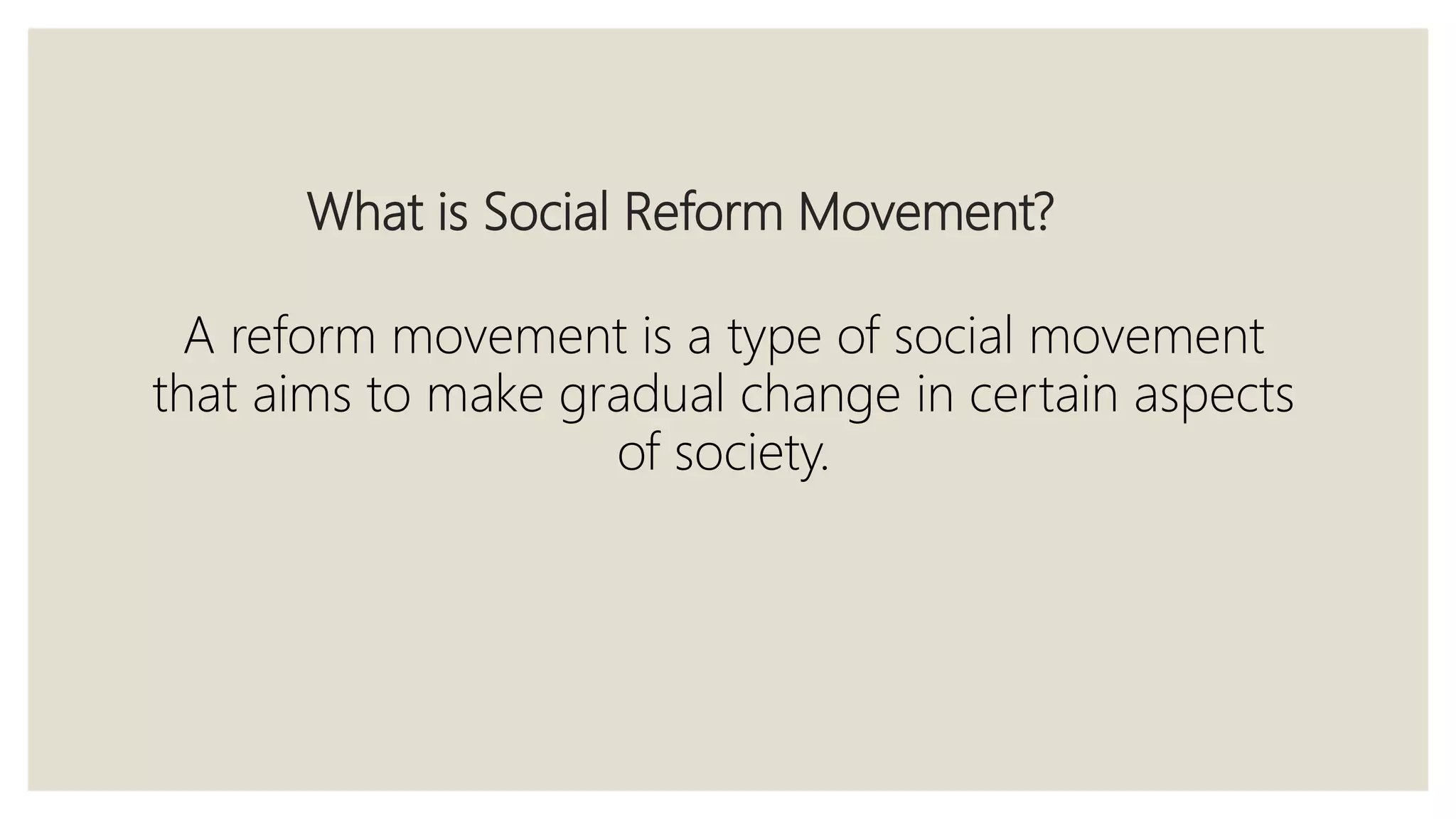 Reformation movements | PPTX