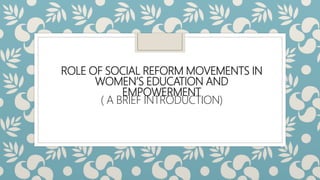 Reformation movements | PPT