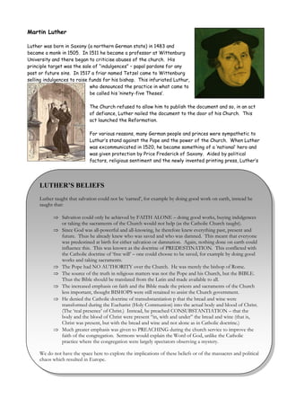 Reformation reading | PDF