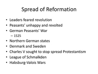 Reformations and religious wars | PPTX