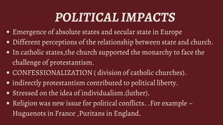 REFORMATION - that has happened in europe | PPT