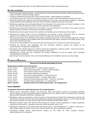 Re Formatted Resume Of Avm Bk Murali | DOC