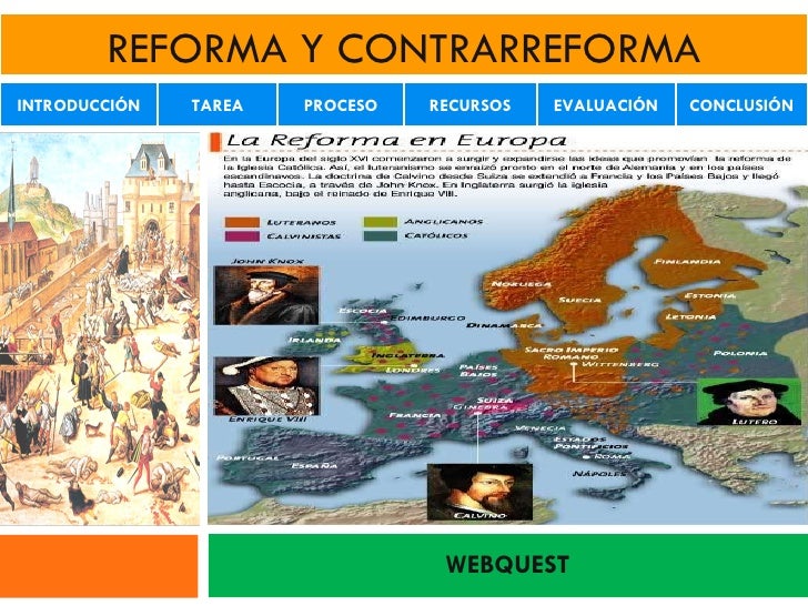 Reforma y contrarreforma.