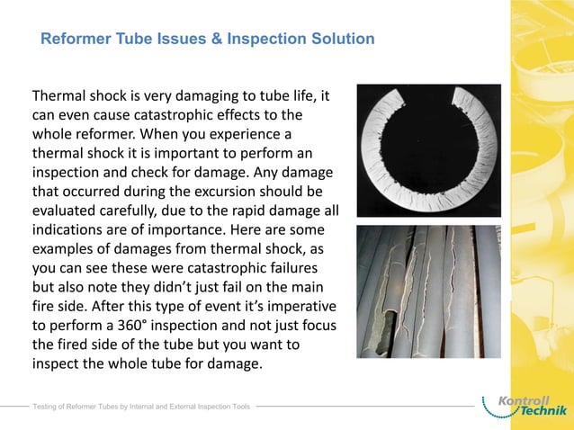 Reformer Tube Inspection & Issues Affecting Tube Life | PDF | Science