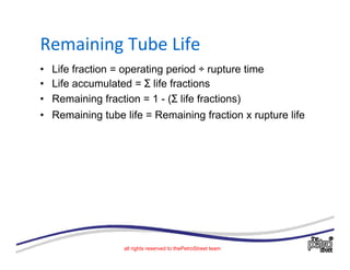 Reformer tube life_assessment_thepetrostreet | PDF