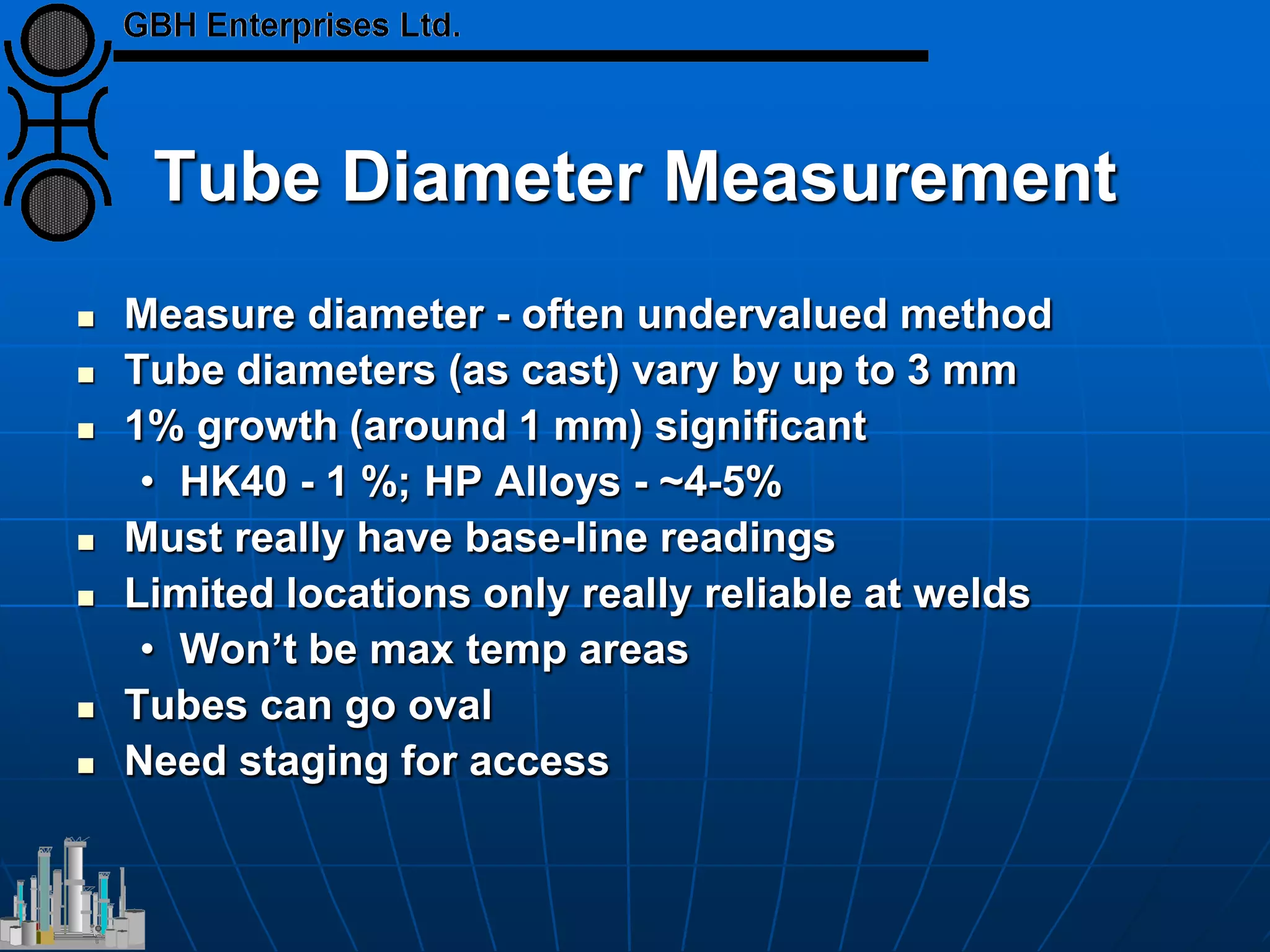 Reformer Tube Metallurgy: Design Considerations; Failure Mechanisms ...