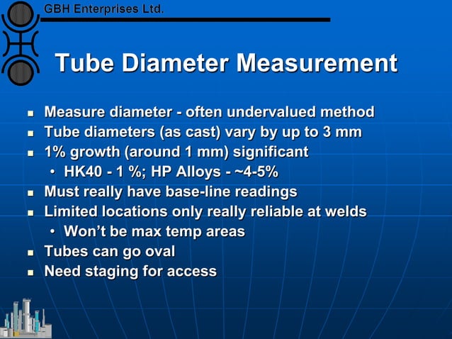 Reformer Tube Metallurgy: Design Considerations; Failure Mechanisms ...