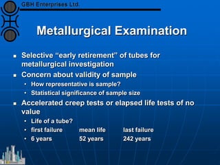 Reformer Tube Metallurgy: Design Considerations; Failure Mechanisms ...