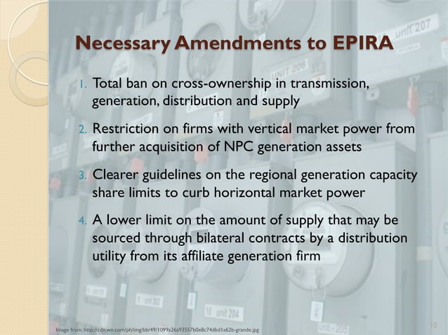 Reforming the Philippine Electric Power Industry Reform Act (EPIRA) | PDF
