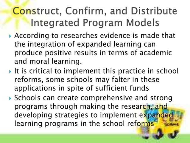 Reform initiatives for school | PPT