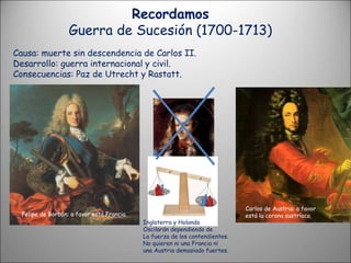 Reformismo borbónico del siglo XVIII | PPT
