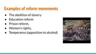 Reform Movements | PDF | Civic affairs | Politics