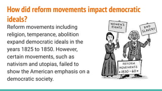 Reform Movements | PDF | Civic affairs | Politics