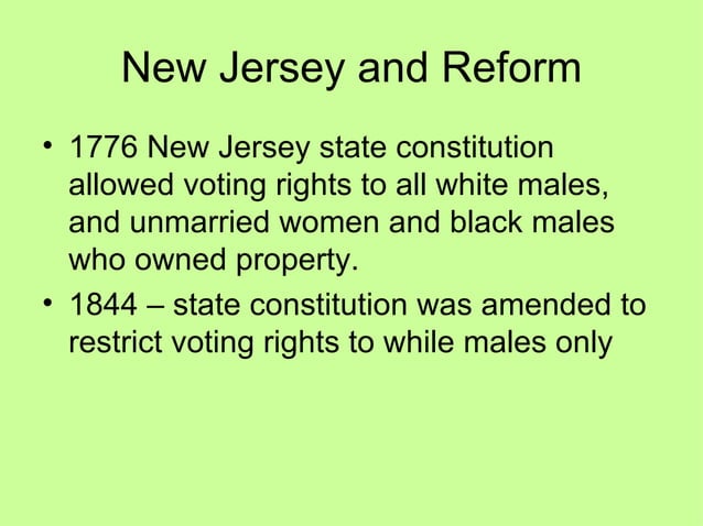 Reform Movements Of The 1800s | PPT