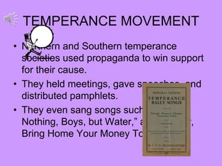 Reform movements of the 1800 s | PPT