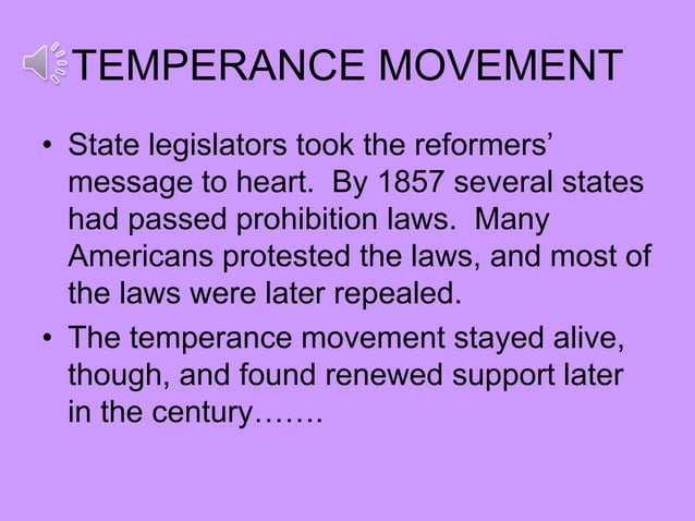 Reform movements of the 1800 s | PPT