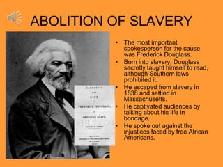 Reform movements of the 1800 s | PPTX