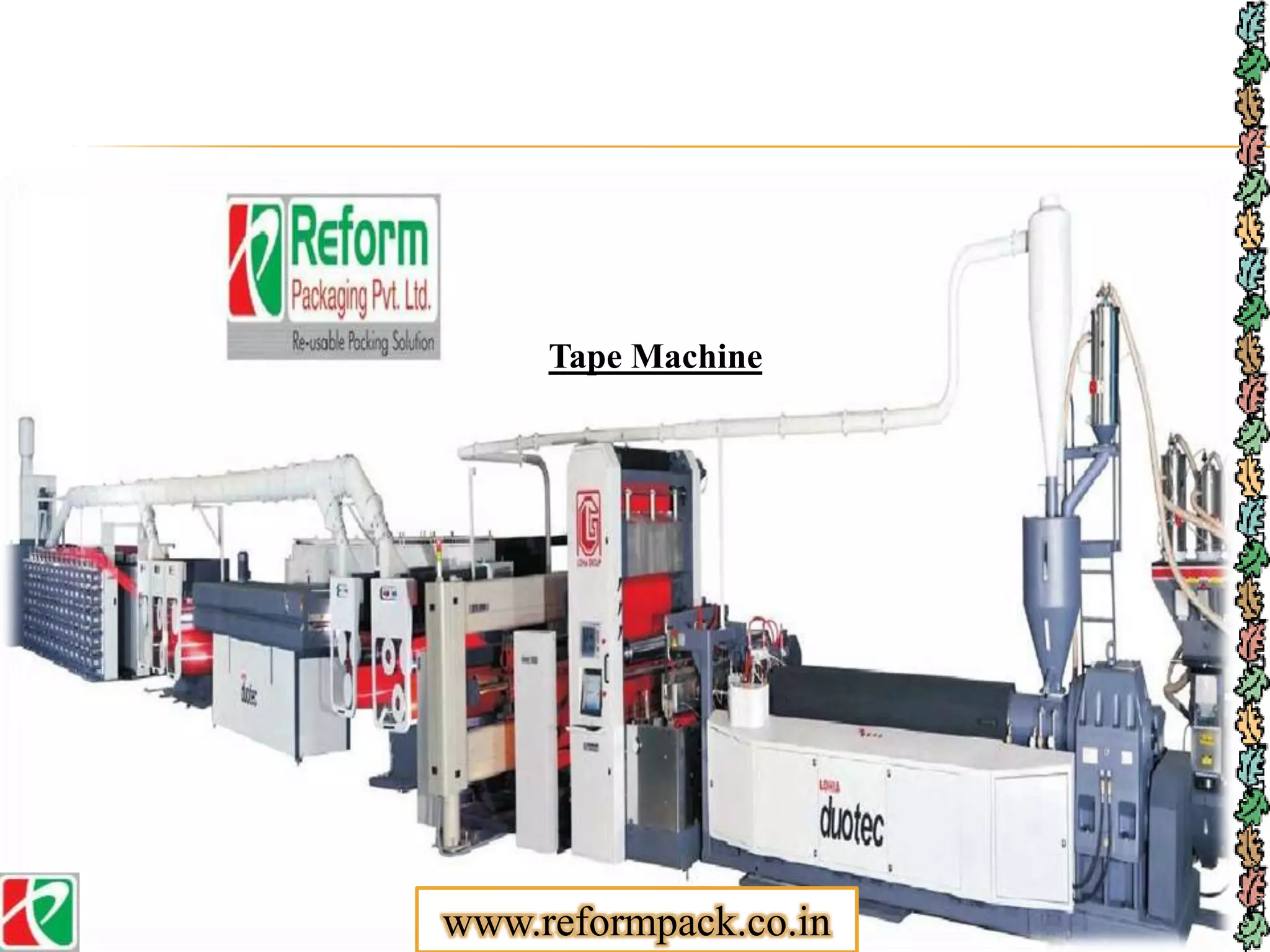 Reform packaging ppt presentation | PPTX