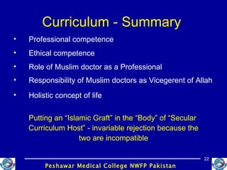 Reforms In Medical Education For Muslim Countries By Prof, Najib Ulhaq ...