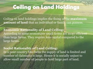 Reforms in Indian agriculture | PPTX