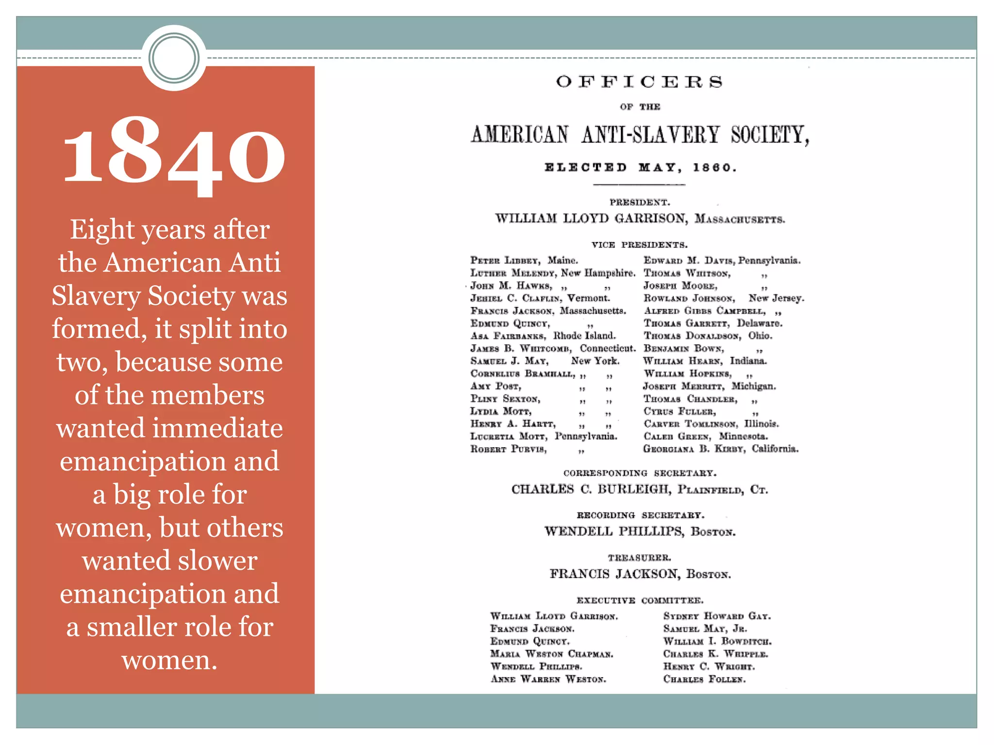 A Timeline of Major Reform Events to 1964 | PPTX