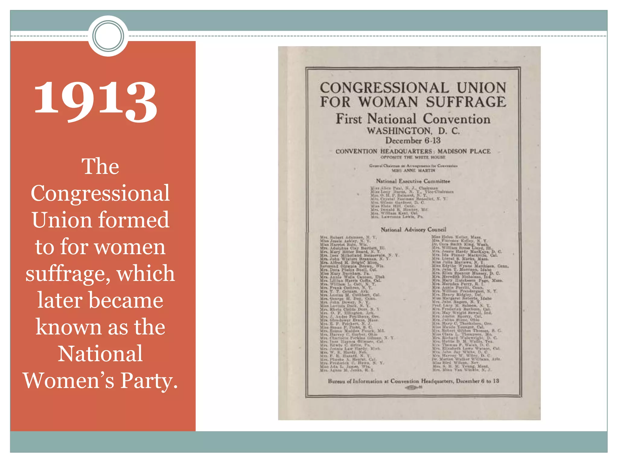 A Timeline of Major Reform Events to 1964 | PPTX