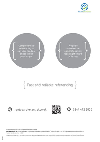 Ref plus tenancy form (static) | PDF | Real Estate Renting and Leasing ...