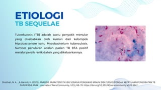 REFRAAT TENTANG TUBERCULOSIS PARU SEQUELE | PDF
