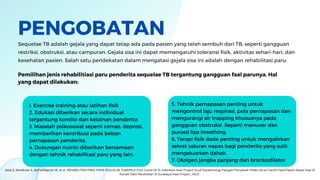 REFRAAT TENTANG TUBERCULOSIS PARU SEQUELE | PDF