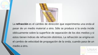 refraccion.REFRACCION, DE REFRACCION pptx | PPTX