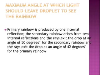 formation of rainbow | PPTX