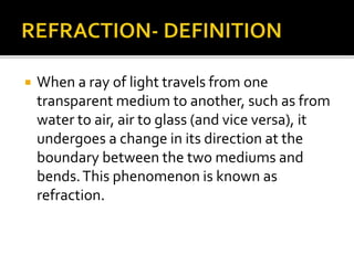 Refraction | PPTX