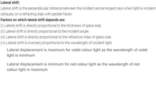 Refraction - Ray Optics - Physics - Light chapter - class 7 and 8 | PPTX