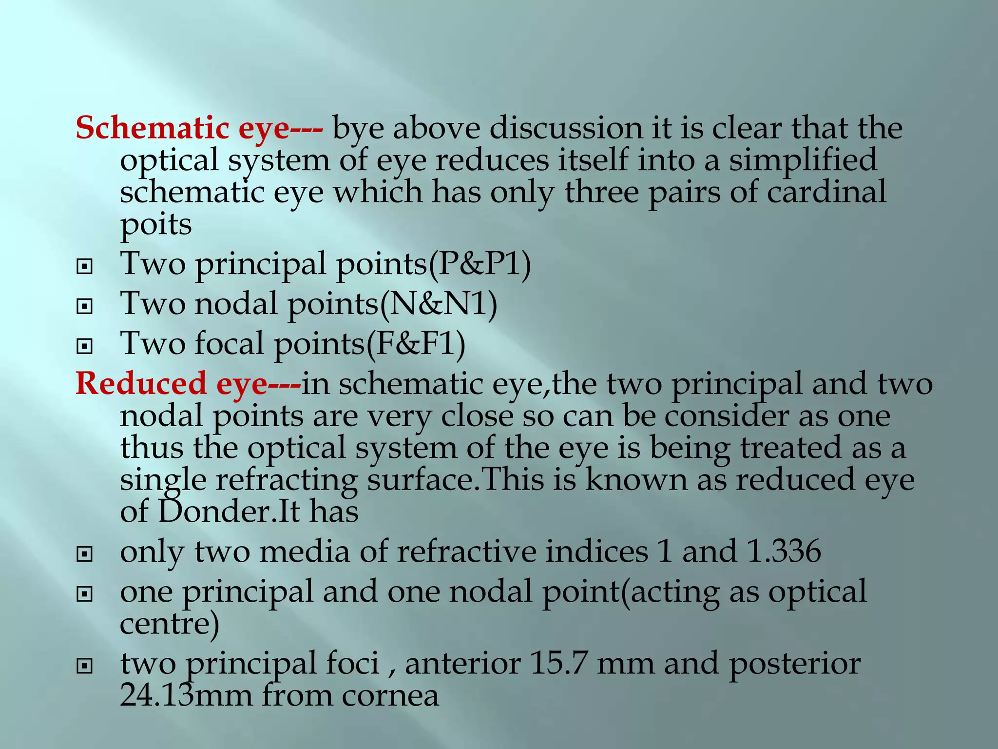 Refraction and refractive errors | PPT